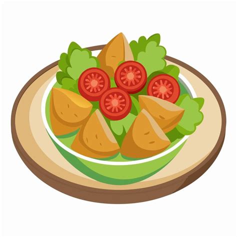 Falafel Illustration Vector Premium Ai Generated Vector