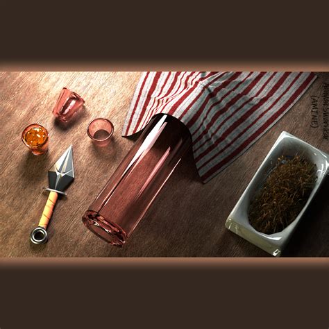 Annyan Swarnkar Amine Glass Caustics Render In Blender