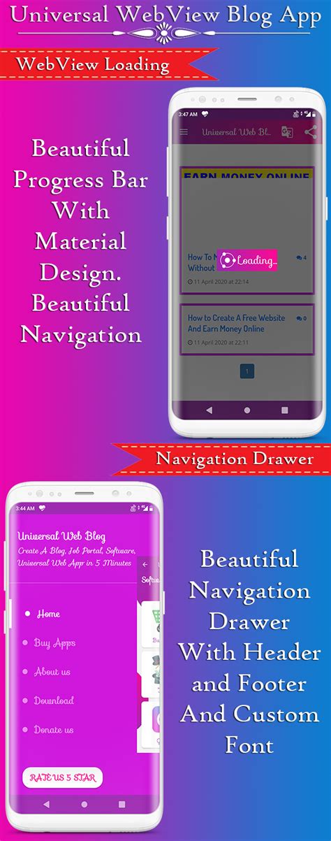 Universal Webview 2 App Bundle With Admin Panel By Krishnaapps Codester
