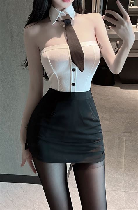 Sexy Secretary Uniform Set Ub98196 Uoobox