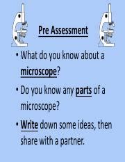 Mastering Microscope Basics Preparing Using And Cleaning Up Course Hero