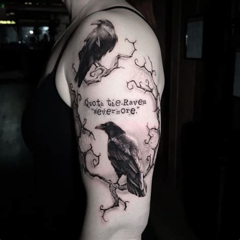 Pin By Marie Joseph Sanson On Tatoo Raven Tattoo Tattoo Designs