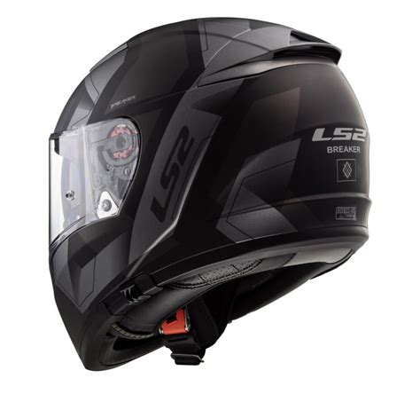 ΚΡΑΝΟΣ FULL FACE LS2 BREAKER FF390 PHYSICS MATT BLACK TITANIUM :: Toofast