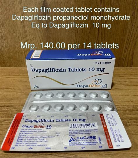 Dapagliflozin Tablet 10 Mg At Best Price In Mehsana By Amcare