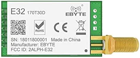 sx1276 lora module 868mhz 915m ebyte e32 900t20d v8 100mw 57 off
