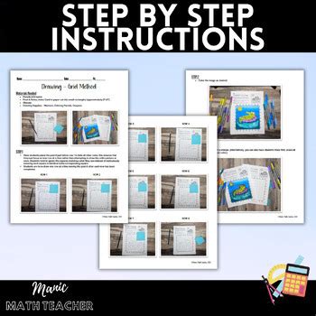 Scale Factor Drawing Grid Method Dilating Enlarging With A Grid Lesson