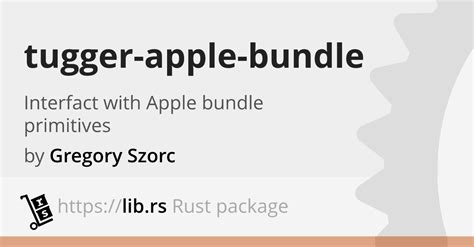 Tugger Apple Bundle — Macosios 的 Rust Api Librs