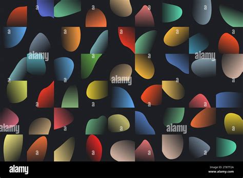 Vibrant Vector Gradients Abstract Shapes—explore Dynamic Creativity Iin This Background A