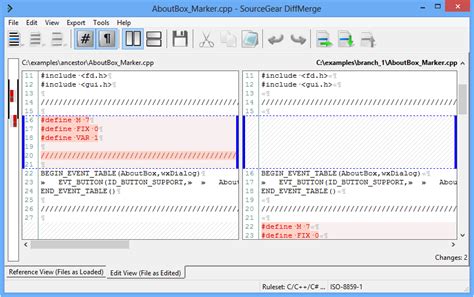 Introduction Sourcegear Diffmerge