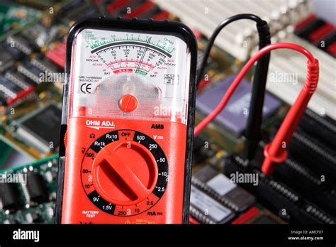 Analog Multimeter Hi Res Stock Photography And Images Alamy