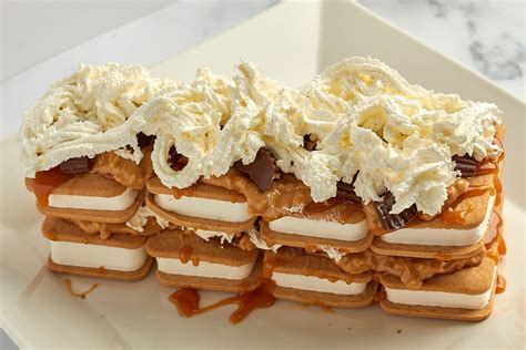Peanut Butter Ice Cream Sandwich Cake Beautiful Easy And Very Yummy