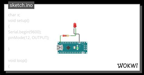 Serial And Led Copy Wokwi Esp32 Stm32 Arduino Simulator
