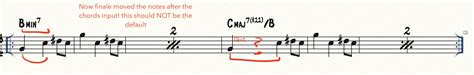 I Don T Want Finale To Change The Music Spacing Of Notes When Typing Chords Finale Garritan