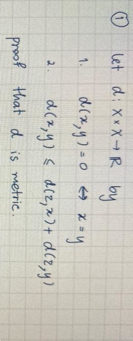 Solved Let D XxR By D X Y X Y Chegg Com