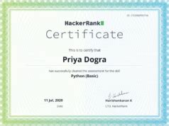 Hackerrank Python Solutions Hackerrank Python Free Certificate