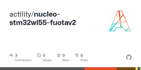 github actility nucleo stm32wl55 fuotav2