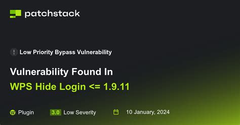 Wordpress Wps Hide Login Plugin