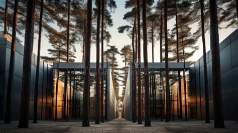 Design Architectural Trees Stock Image Image Of Tall 361160349