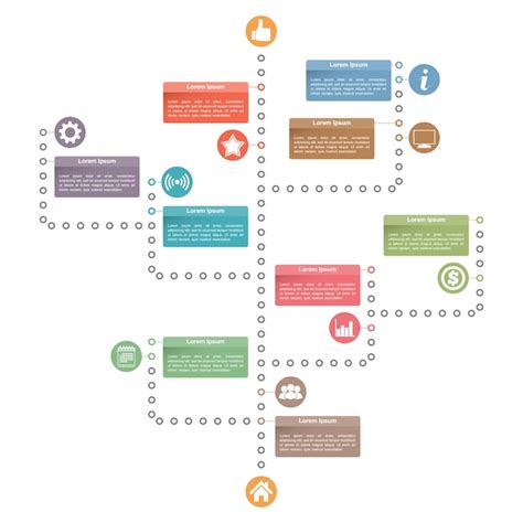 Premium Vector Tree Diagram Template