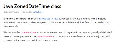 Datetimeformatter Zoneddatetime We Can Take A String And Noda Time