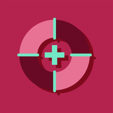 벡터에서 의료 십자가와 평면 아이콘 디자인 Lifebuoy Eps Ai Uidownload