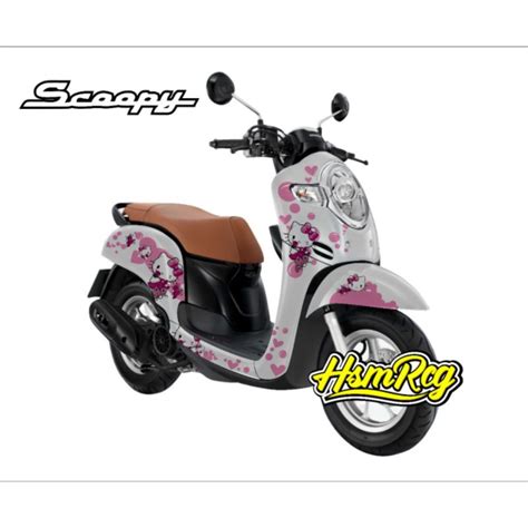 Jual Decal Scoopy Hello Kitty Full Body Shopee Indonesia