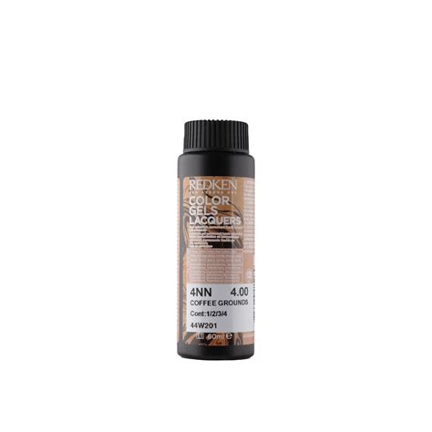 Redken Color Gels Lacquers Permanent Hair Dye 4nn Coffee Grounds 60ml 2 03 Fl Oz Usa