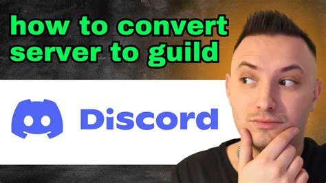 How To Convert Server To Guild Discord QUICK GUIDE YouTube