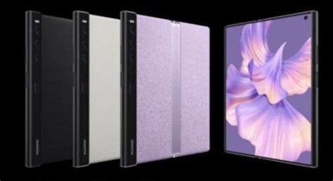 Представлен складной смартфон Huawei Mate Xs 2 с закругленным экраном ...