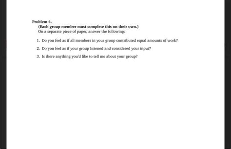 Solved Problem Fill Out All The Unknown Values For The Chegg