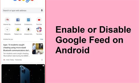 How To Enable Or Disable Google Feed On Android TechCult