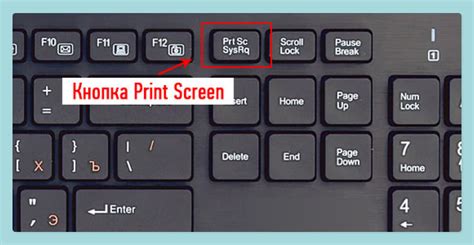 Где на клавиатуре Print Screen