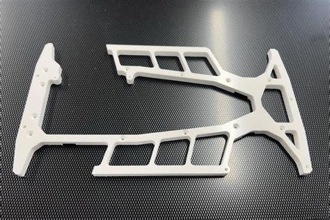F2 Top Chassis Rail White Kamtec Modelsport