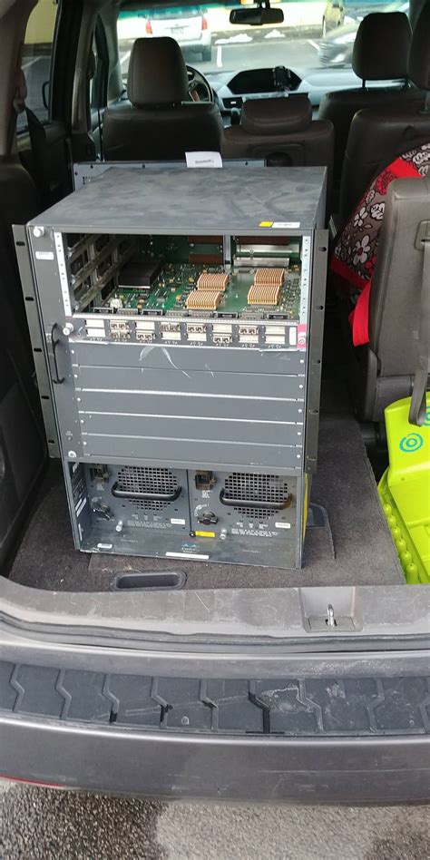 Got Some Cisco Chassis Goodness Today Pair Of 6509s R Homelab
