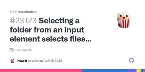 Selecting A Folder From An Input Element Selects Files Recursively