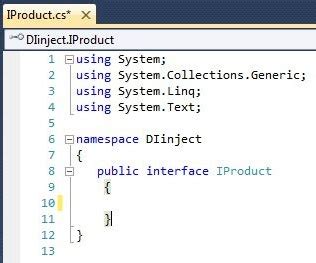 Dependency Injection Using Microsoft Unity Framework