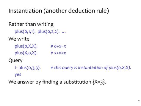 PPT Lecture 6 Logic Programming Introduction To Prolog Facts Rules