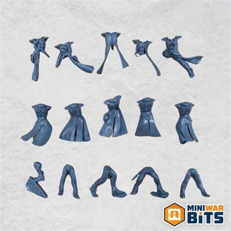 Eldar Ranger Torso And Leg Bits Miniwar Bits