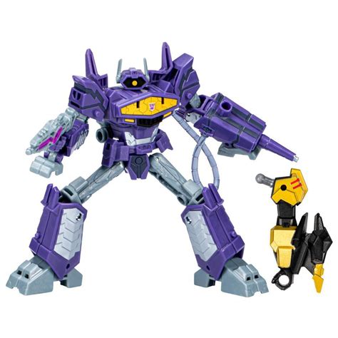 Transformers Toys Earthspark Deluxe Class Shockwave Action Figure Transformers