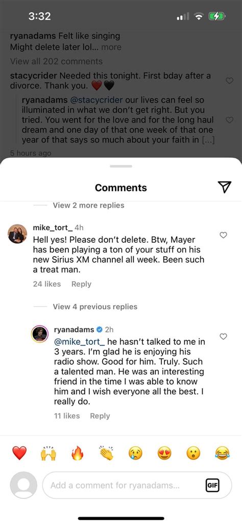 Ryan On Mayer R Ryanadams