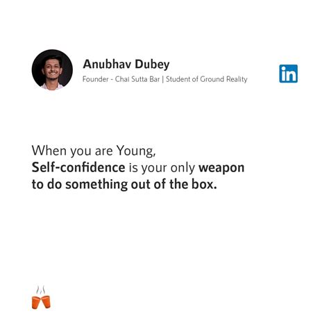 priyanshu kajidwar on linkedin offcourse self confidence