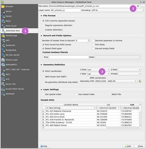 qgis calculations wrong with my delimited layer geographic