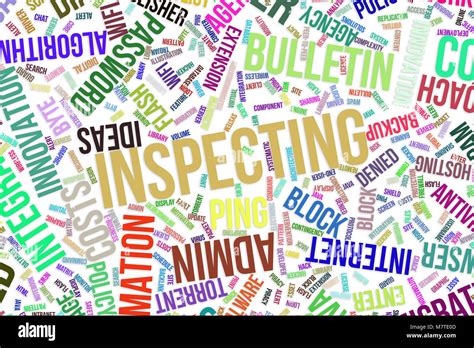 Inspecting It Information Technology Conceptual Word Cloud For For