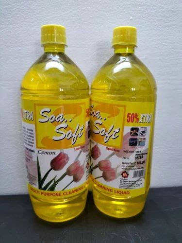 Soa Soft Liquid Soap Multi Purpose Cleaning Lime At Rs 6530bottle In
