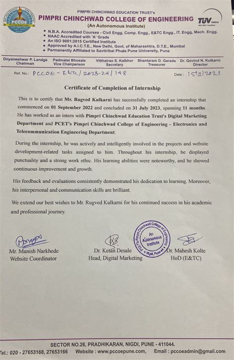 Rugved Kulkarni On Linkedin Webdeveloper Internship2023 Internshipcompletion