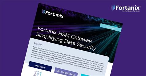 Hsm Gateway Datasheet Fortanix