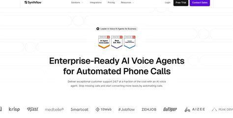 Synthflow Voice Ai Tool
