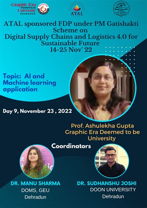 Ashulekha Gupta On Linkedin Fdp Atal Ai Machinelearning