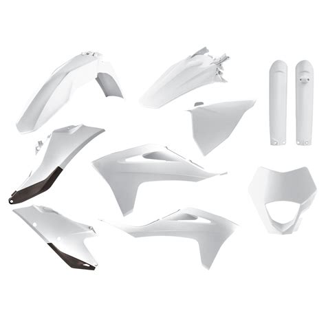 Kit PlÁsticos Polisport Gasgas Ecec Eec F 2123 White Motomx