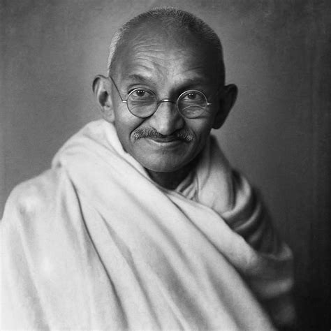 Mahatma Gandhi India Famous People Gandhi Black And White Picture